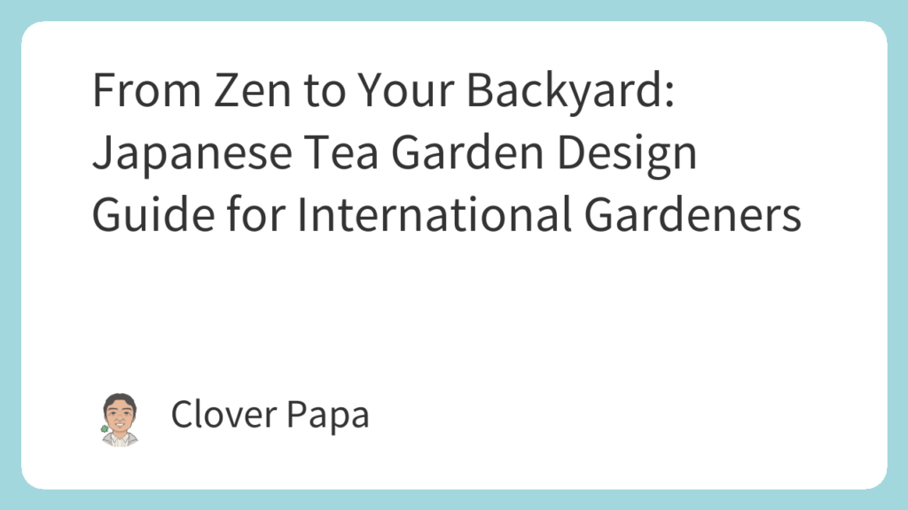 From Zen to Your Backyard: Japanese Tea Garden Design Guide for ...